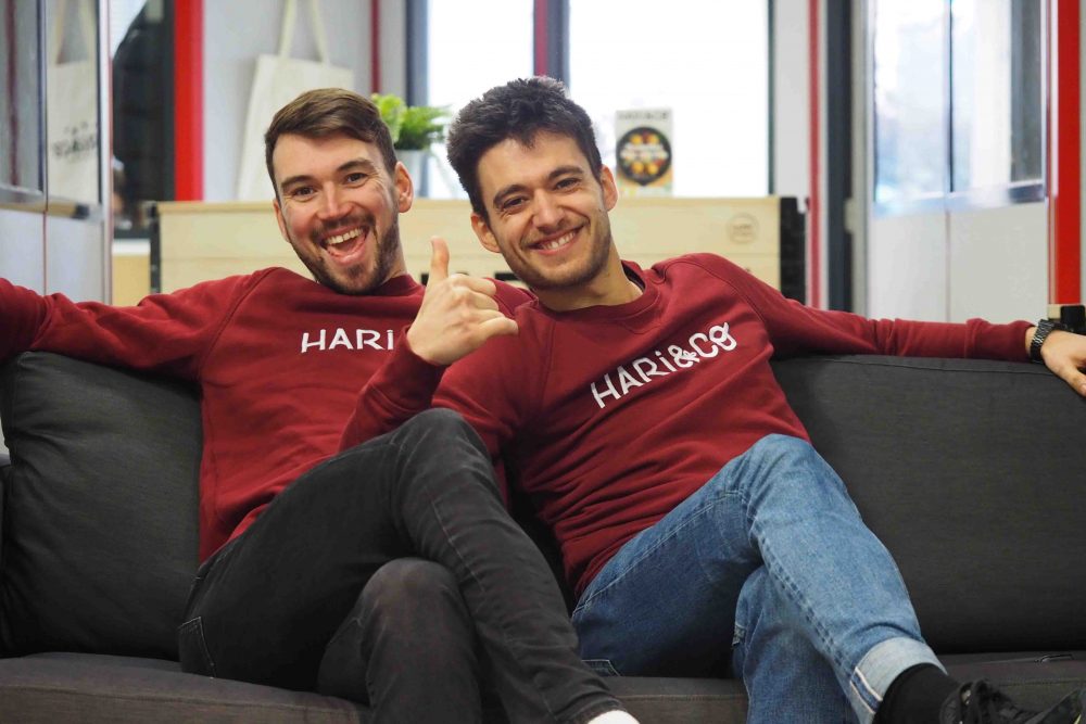 Emmanuel et Benoît créateurs de la start-up foodtech HARI&CO ! ⋆ Hari&co