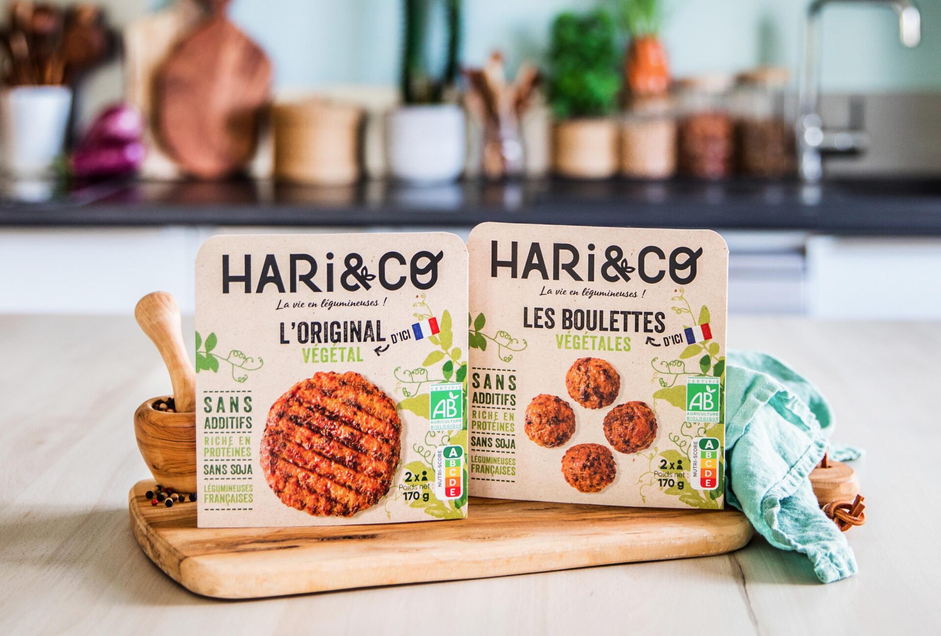 HARi&CO : Des produits BIO 100% végétaux à base de légumineuses ⋆ Hari&co