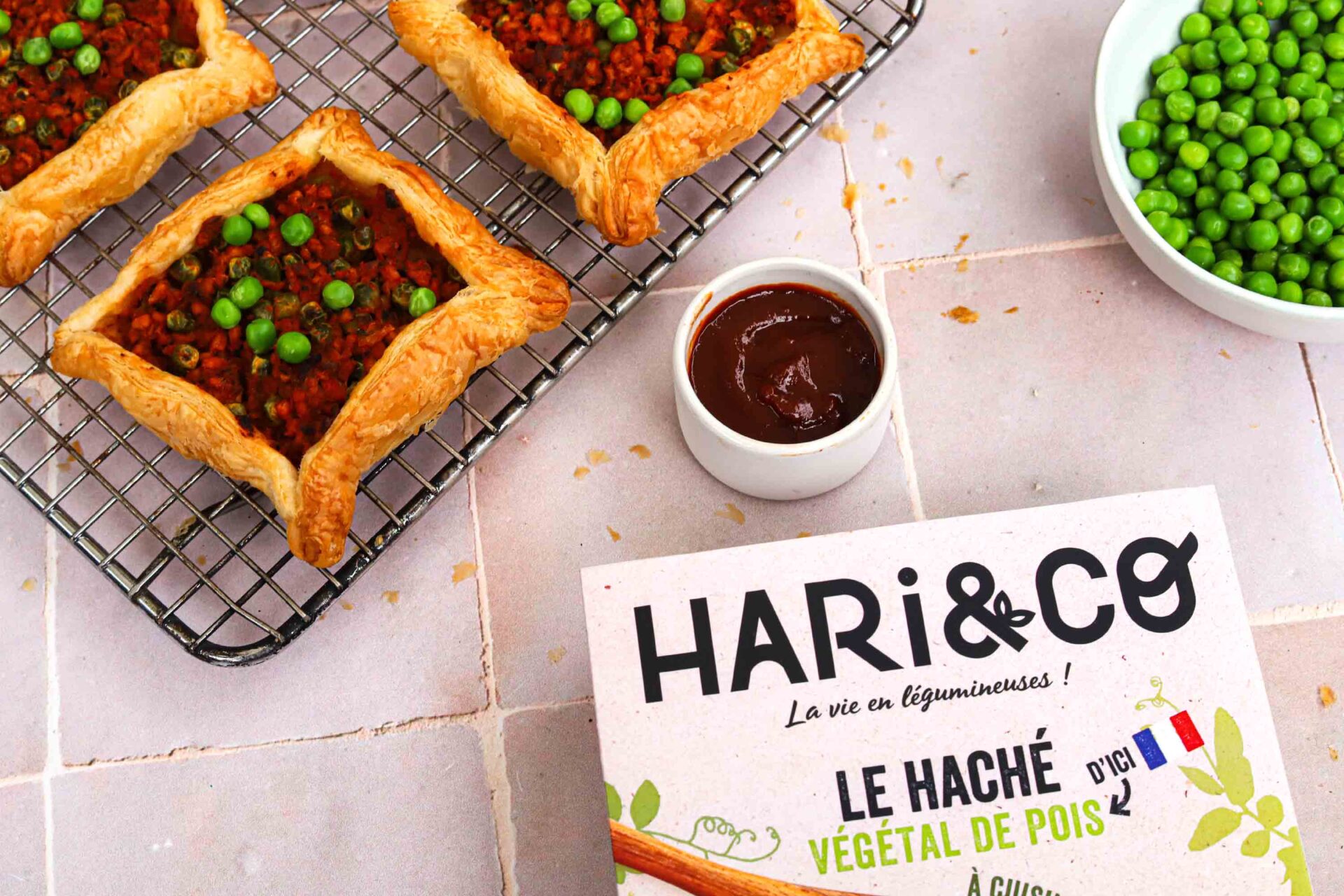 RECETTE : Feuilletés au haché végétal ⋆ Hari&co
