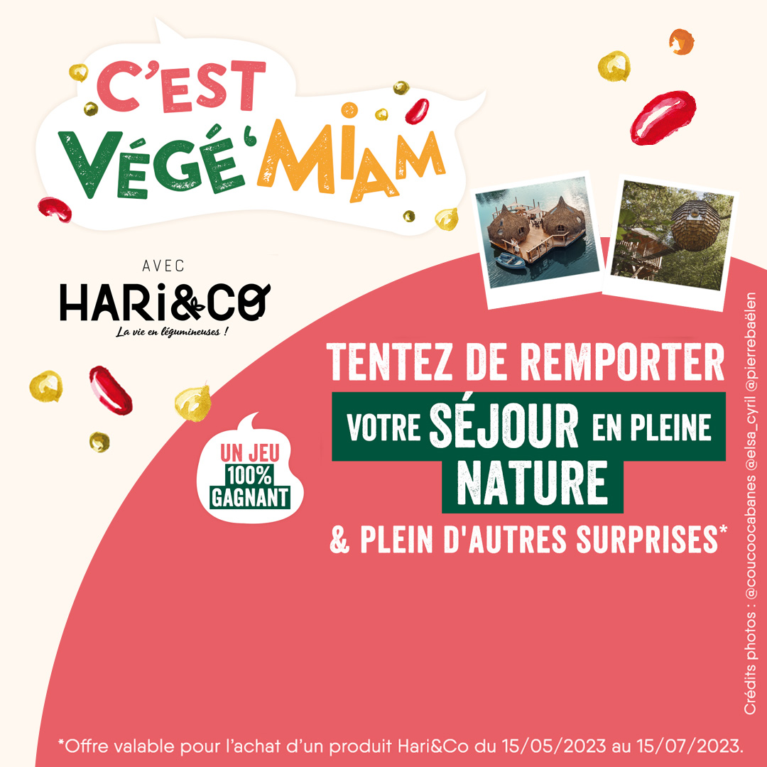 HARi&CO : Des produits BIO 100% végétaux à base de légumineuses ⋆ Hari&co